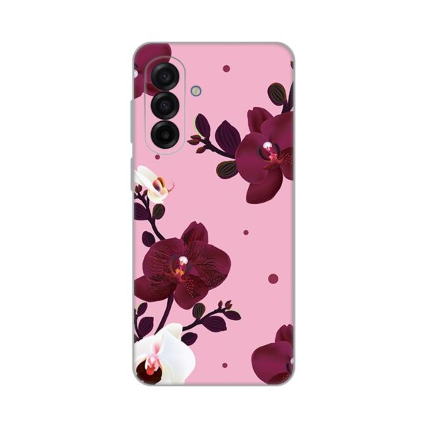 Maska za Samsung A175F Galaxy A17 Pink Orchid Silikonska Print Skin
