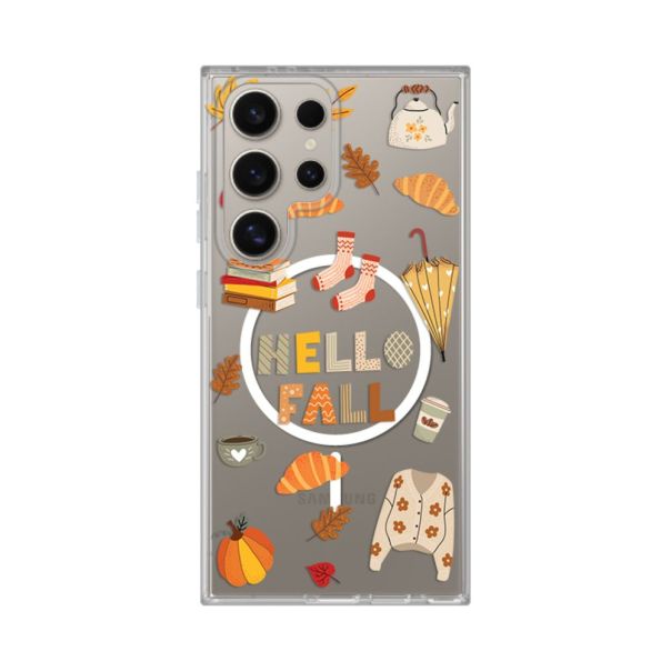 Maska za Samsung S928B Galaxy S24 Ultra Hello Fall Print Magsafe