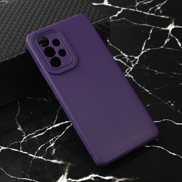 Maska za Samsung A536B Galaxy A53 5G mat tamno ljubicasta Teracell Giulietta