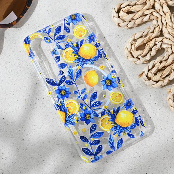 Maska za Samsung S931B Galaxy S25 Mediteran Lemon Print Magsafe