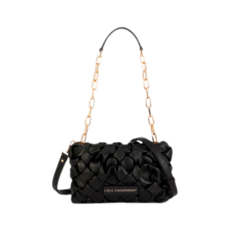Ženska torba Lola Crossbody bag in knot-effect material