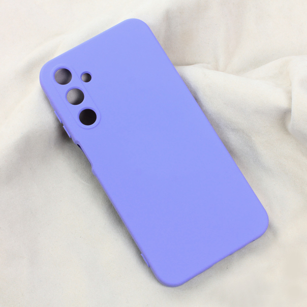 Maska za Samsung Galaxy A25 5G Teracell Soft Velvet ljubičasta