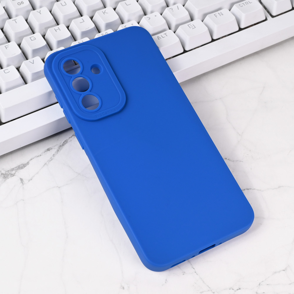 Maska za Samsung Galaxy A36 5G Silikon Pro Camera plava