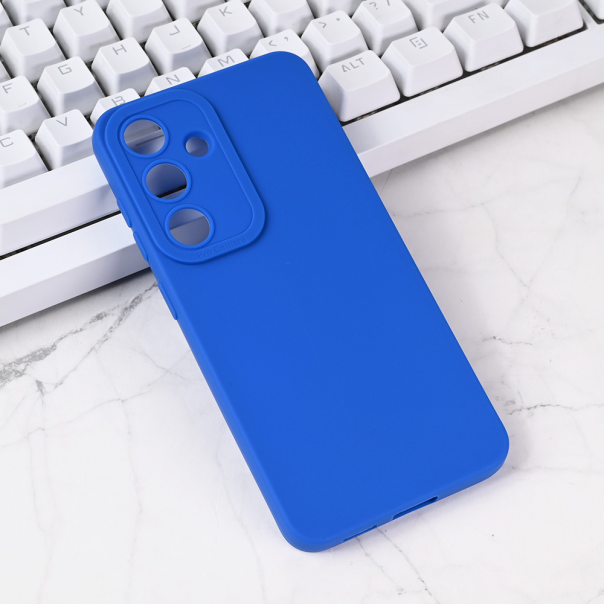Maska za Samsung Galaxy S25 5G Silikon Pro Camera plava