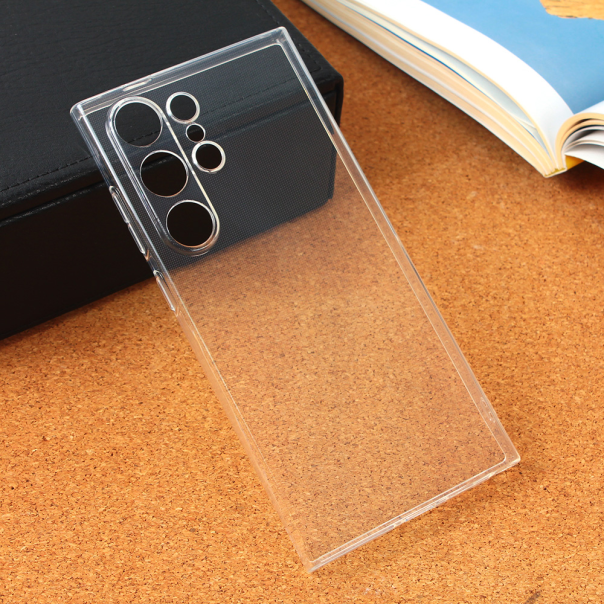 Maska za Samsung Galaxy S24 Ultra transparent silikonska Ultra Thin