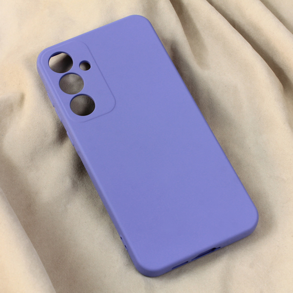 Maska za Samsung Galaxy A55 5G Teracell Soft Velvet ljubičasta