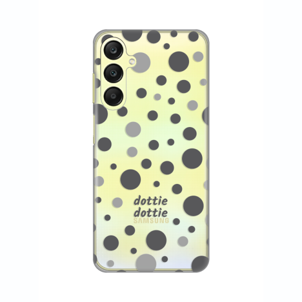 Maska za Samsung Galaxy A25 5G Dottie Dottie Gray Silikonska Print Skin