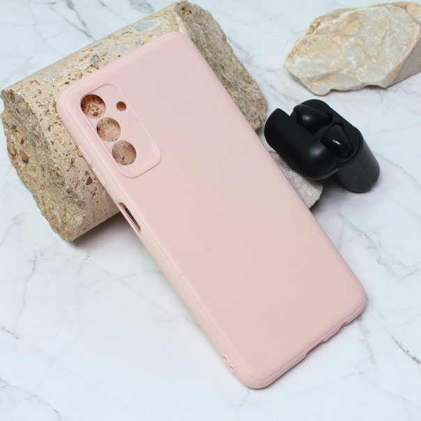 Maska za Samsung Galaxy A13 5G/A04s 3D Camera roze