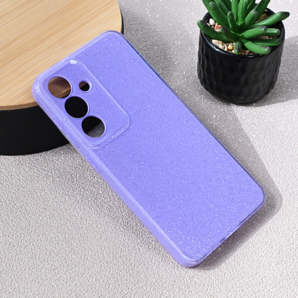 Torbica Sparkle Dust za Samsung S931B Galaxy S25 ljubicasta