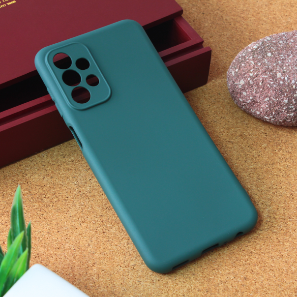 Maska za Samsung Galaxy A23 4G/5G mat Teracell Giulietta zelena