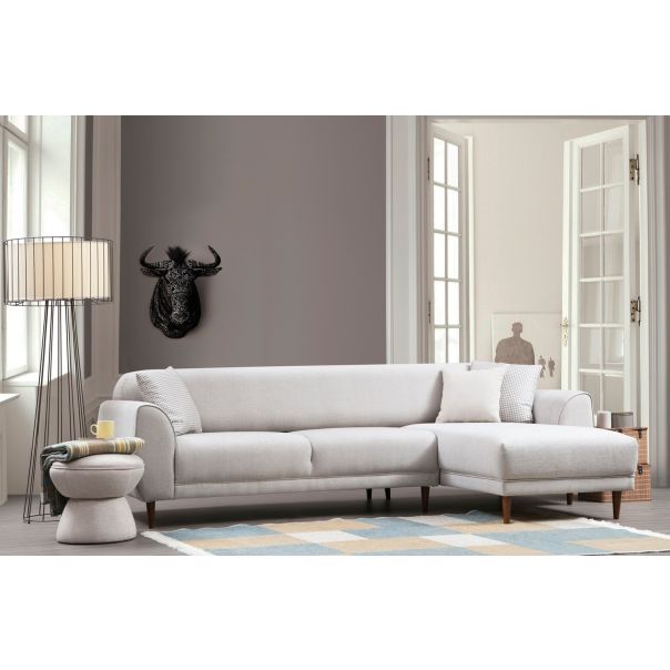 ATELIER DEL SOFA Ugaona garnitura Image L3-Chl, desna, bež