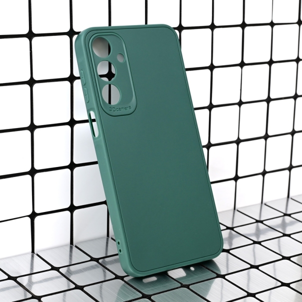 Maska za Samsung Galaxy A16 5G 3D Camera tamno zelena