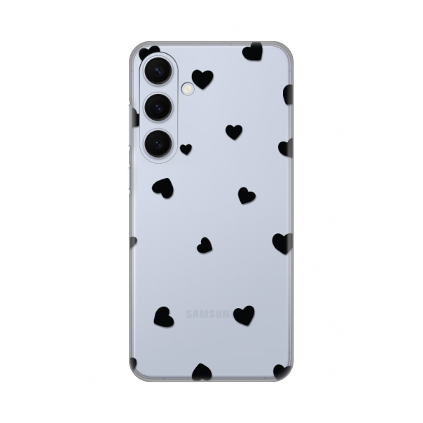 Maska za Samsung Galaxy S24 Hearts Silikonska Print Skin