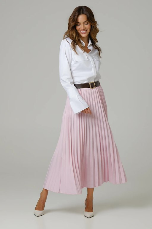 ŽENSKA SUKNJA PLISIRANA ROZE 334226