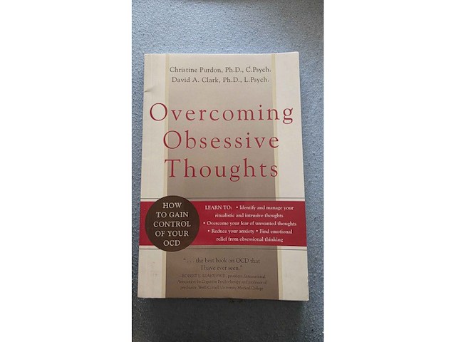 Overcoming Obsessive Thoughts Christine Purdon