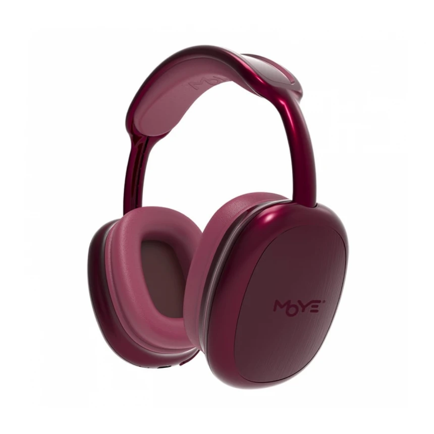 Stellar BT Headphones with Microphone Ruby