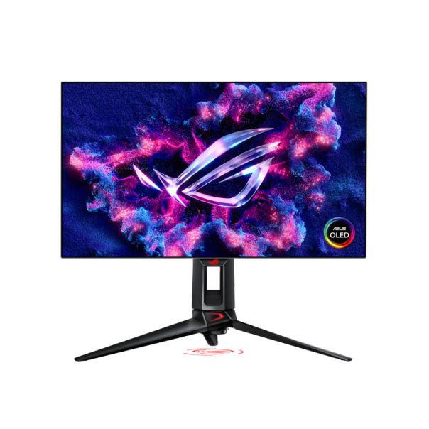 ASUS 27 inča ROG SWIFT PG27AQDP 2560x1440 WOLED 480Hz gaming crni monitor