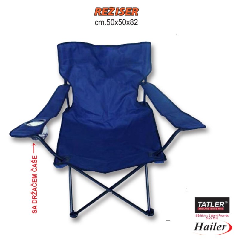 Stolica reziser C112 Tatler 6760112 Plava Zelena