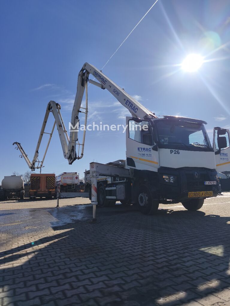 Sermac 5Z36 SCL148 AHP na šasiji Renault GAMA K pumpa za beton