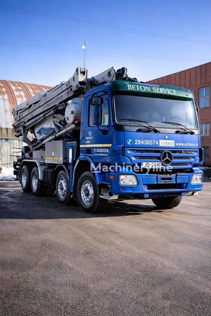 Putzmeister TMP31.895 na šasiji Mercedes-Benz Actros 4146 pumpa za beton