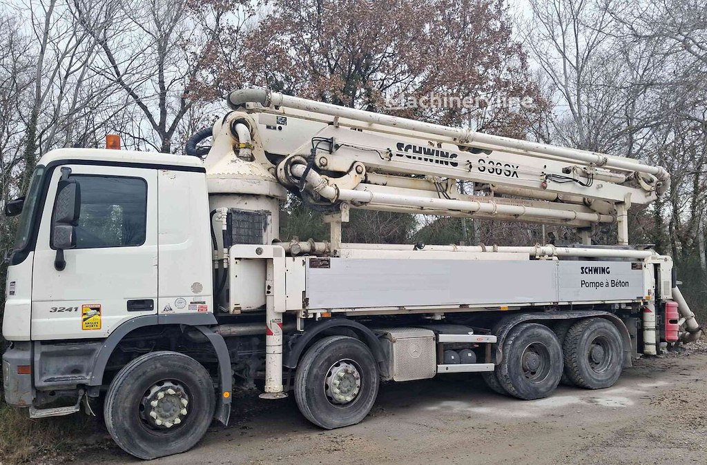 Schwing S36 SXP na šasiji Mercedes-Benz Actros 3241 pumpa za beton