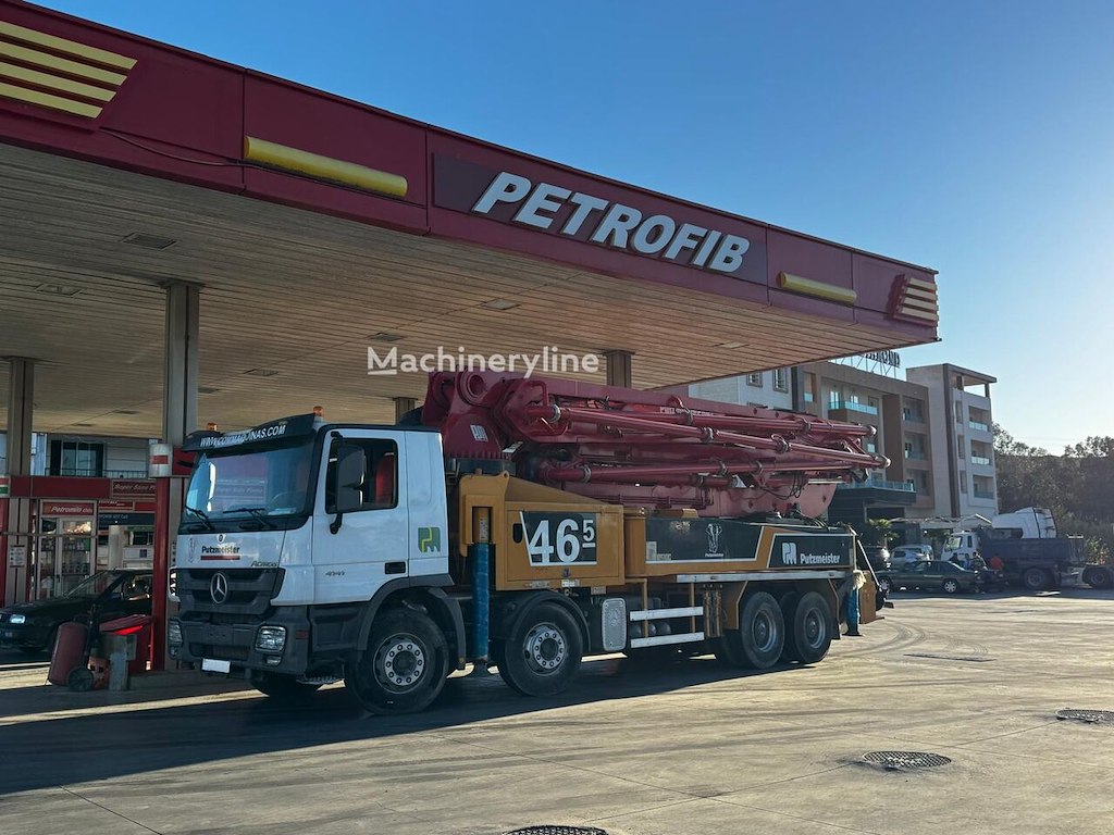 Putzmeister BSF 46 14H na šasiji Mercedes-Benz Actrso 4141 pumpa za beton