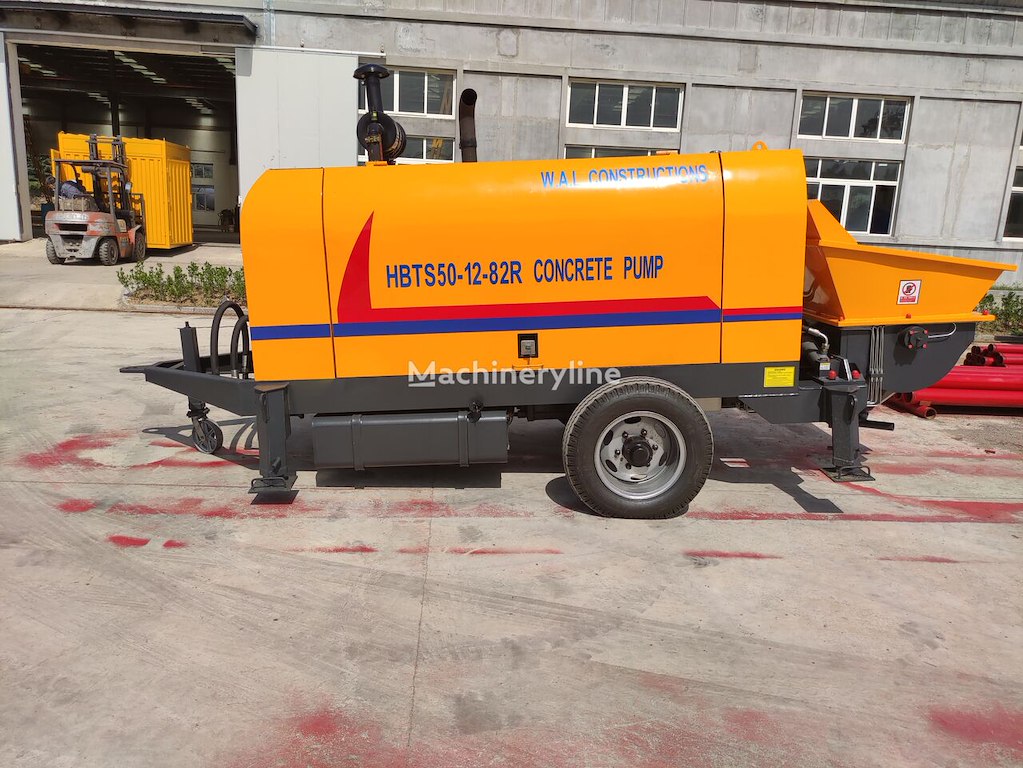 Nova HBTS type concrete pumping device with diesel OR electric engine stacionarna betonska pumpa