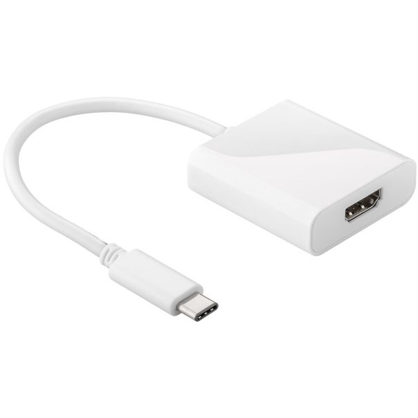 Adapter Stars Solutions USB-C na HDMI beli
