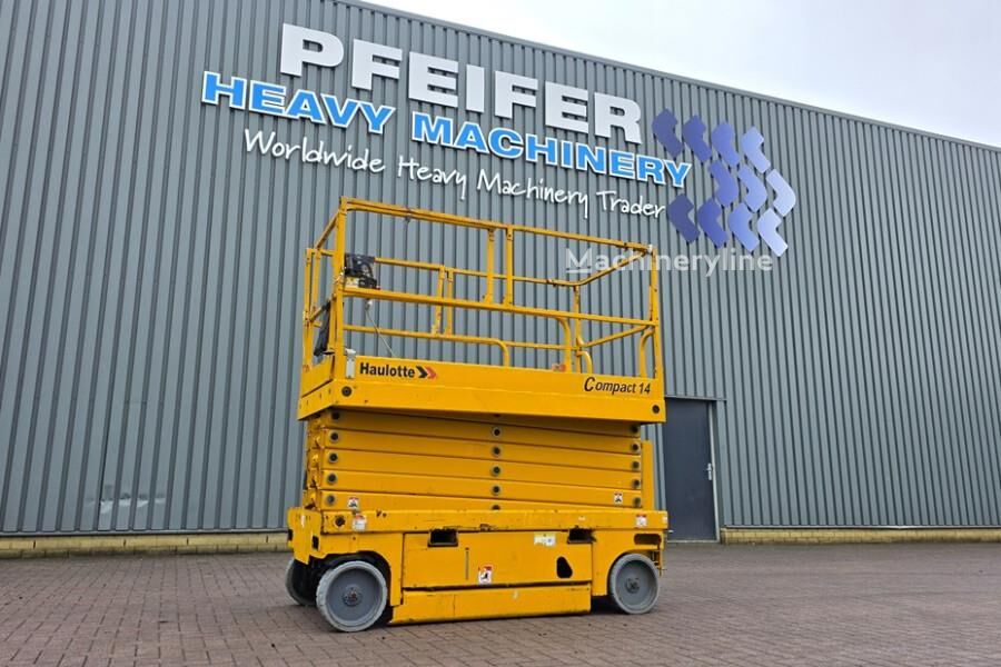 Haulotte COMPACT 14 As- Is, Electric, 14m Working Height, 3 makazasta platforma