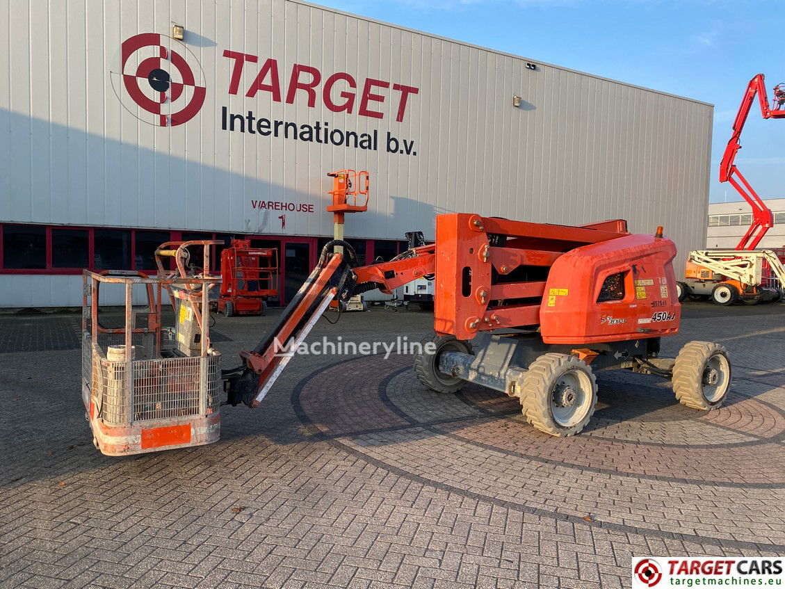 JLG 450AJ ARTICULATED 4x4 BOOM DIESEL WORK LIFT W/JIB 1572CM 2446H 0 hidraulična zglobna platforma