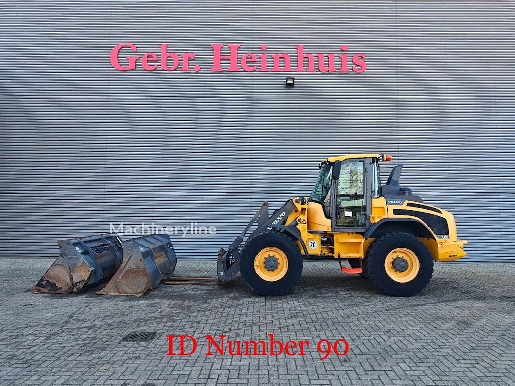 Volvo L45H Forks + 2 Buckets German Machine! prednji utovarivač