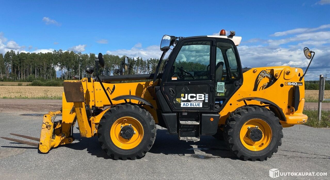 Prodaje se JCB 540-170, 2016, Diesel, 4,350 h Telehandler, Honkajoki teleskopski utovarivač na aukciji