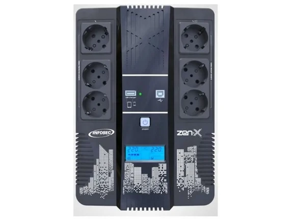 Infosec Communication UPS Zen-X 800 FR/SCHUKO