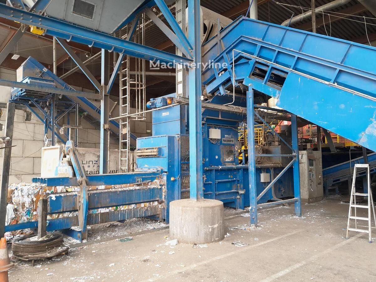 Paal Konti 275 G baler with chain belt conveyor balirka za papir
