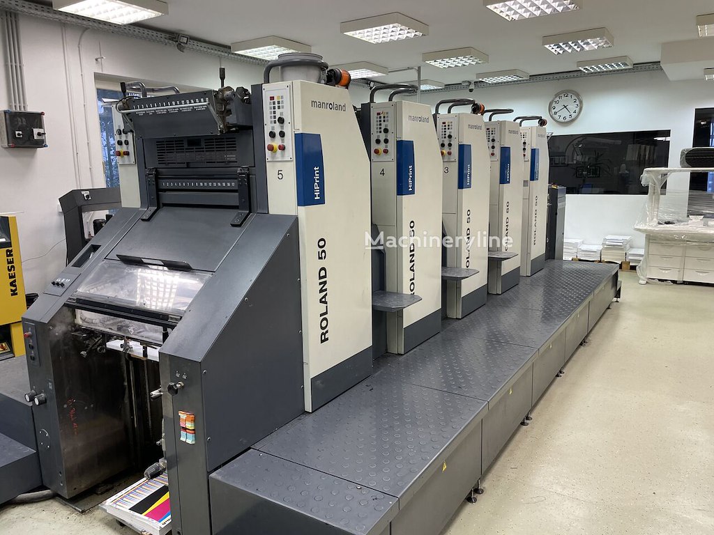 Manroland 50-5 HiPrint ofset mašina