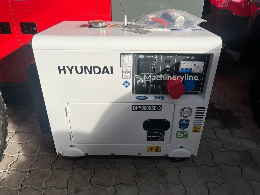 Hyundai DHY8500SE-T Diesel generator