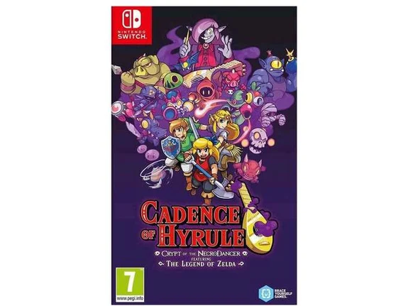 Nintendo Igrica Switch Cadence of Hyrule Crypt of the NecroDancer featuring The Legend of Zelda