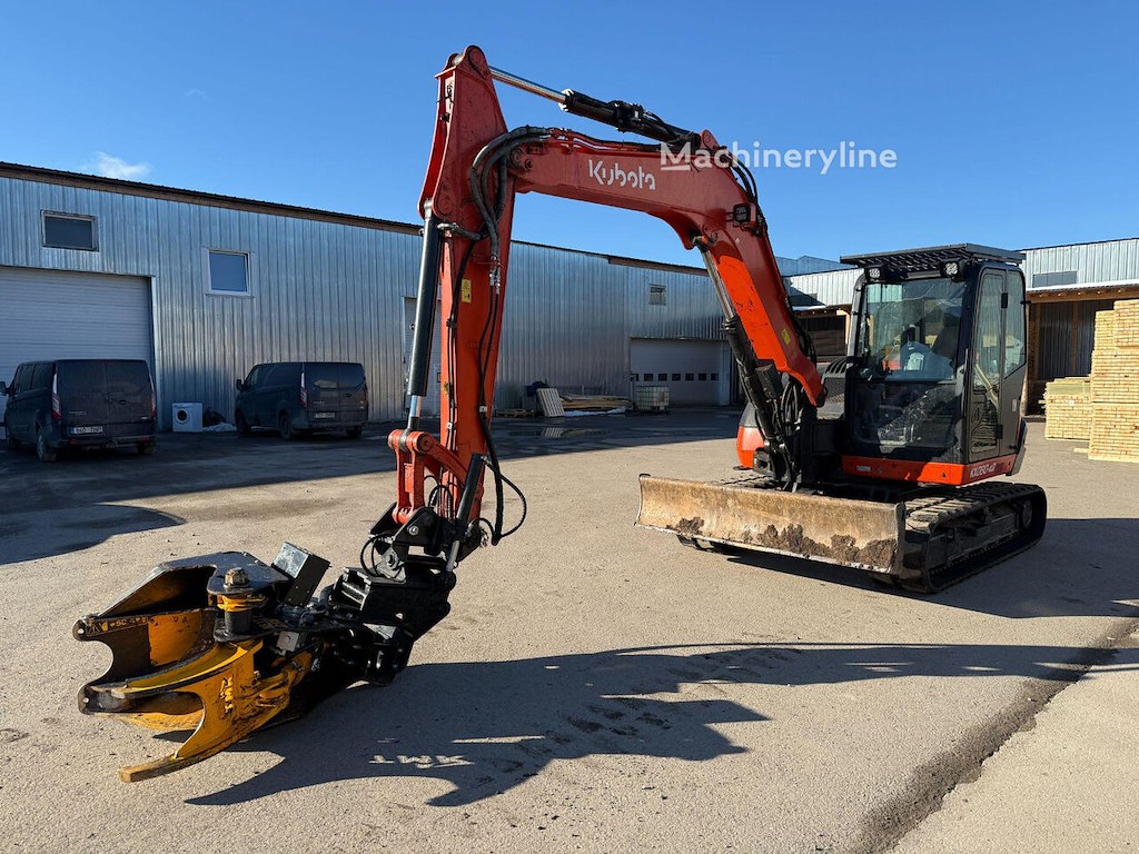 Kubota KX080-4 midi bager