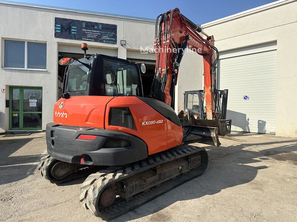Kubota KX080-4a2 mini bager