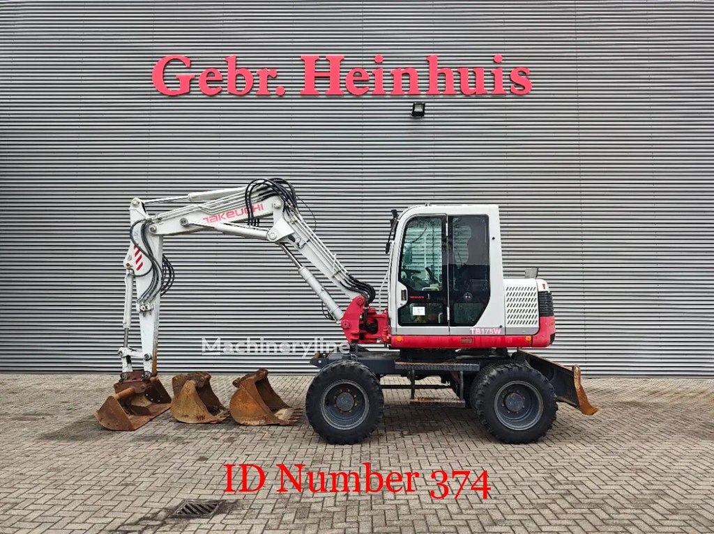 Takeuchi TB175W 3 Buckets! bager točkaš