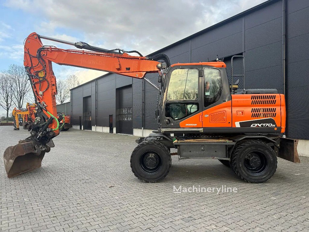 Doosan DX170-5 7700 uur 2017 bager točkaš