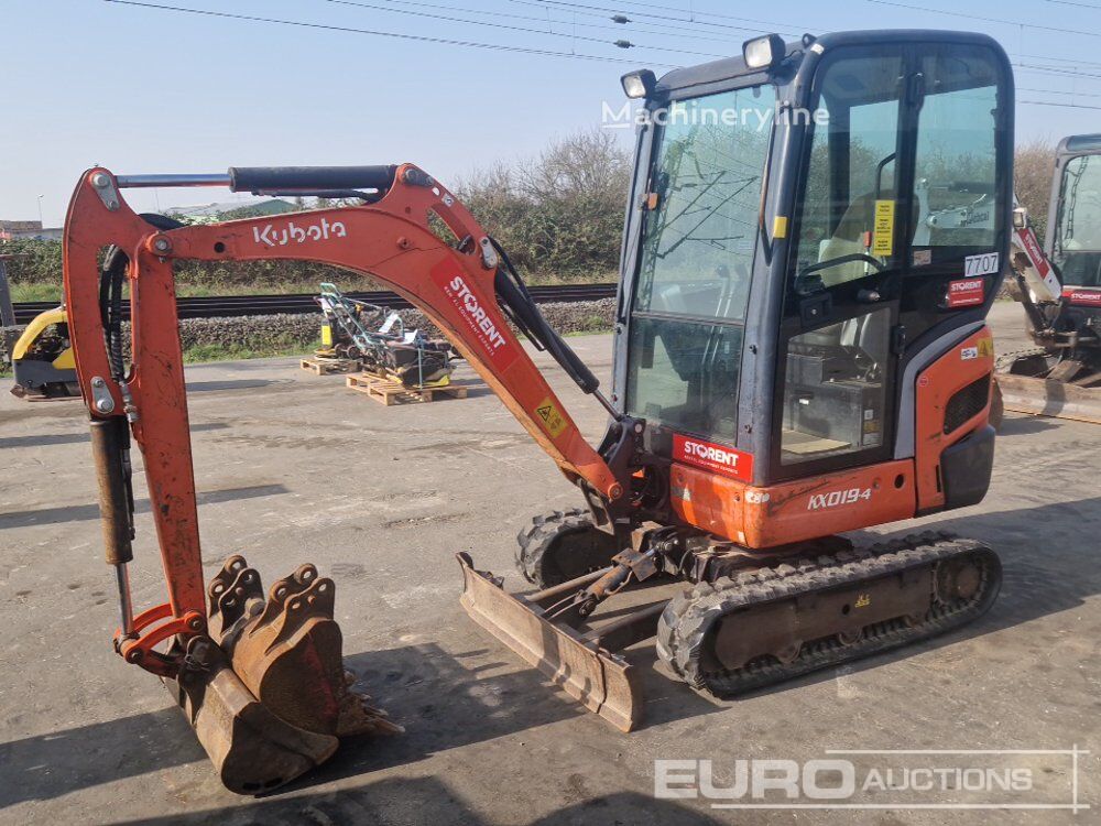 Prodaje se Kubota KX019-4 mini bager na aukciji
