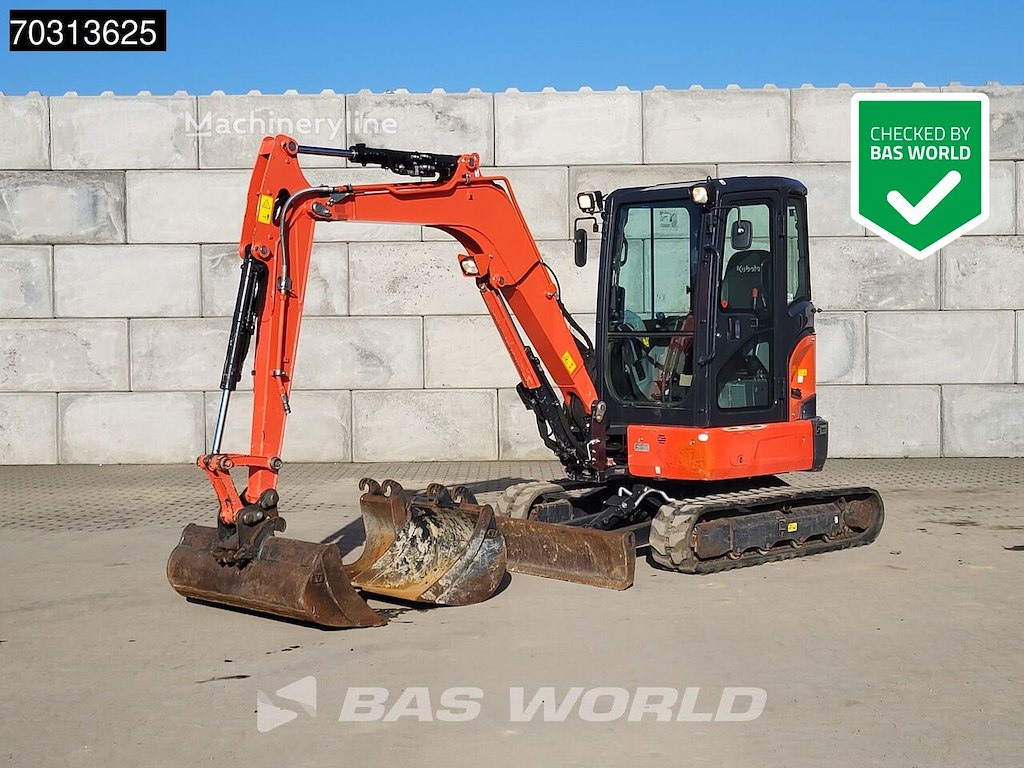 Kubota U36-4 3 Buckets mini bager