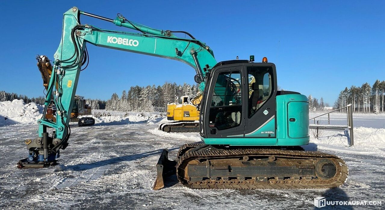 Prodaje se Kobelco SK140SRLC-3, 2014, Diesel, 6,320 h Excavator, Honkajoki midi bager na aukciji