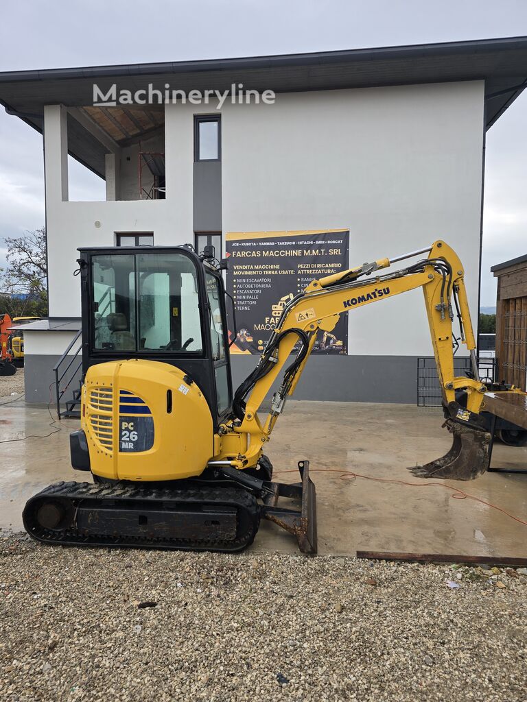 Komatsu PC26 mini bager