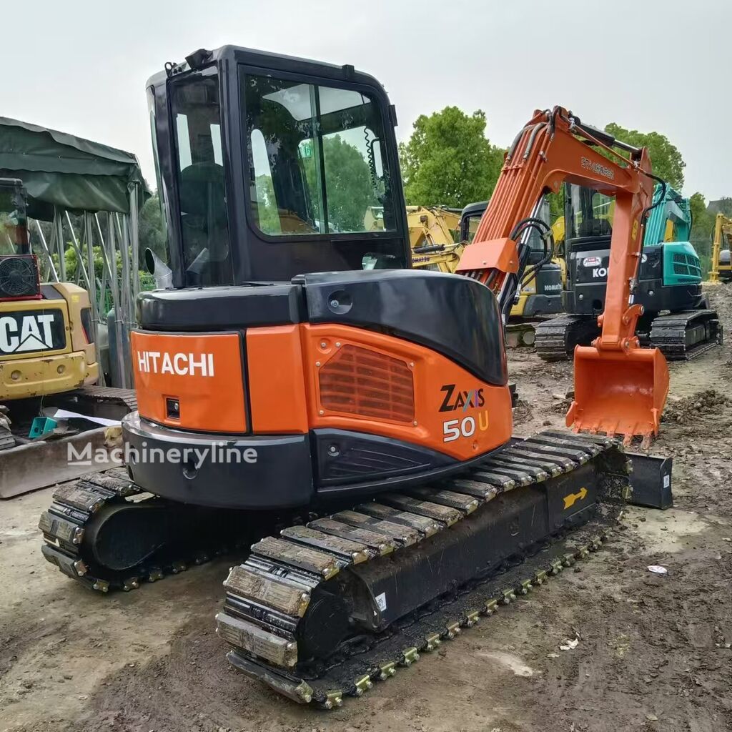 Hitachi ZX50U mini bager