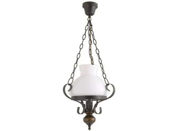 Rabalux Luster Petronel E27 1x MAX 60W mat crno (7076)