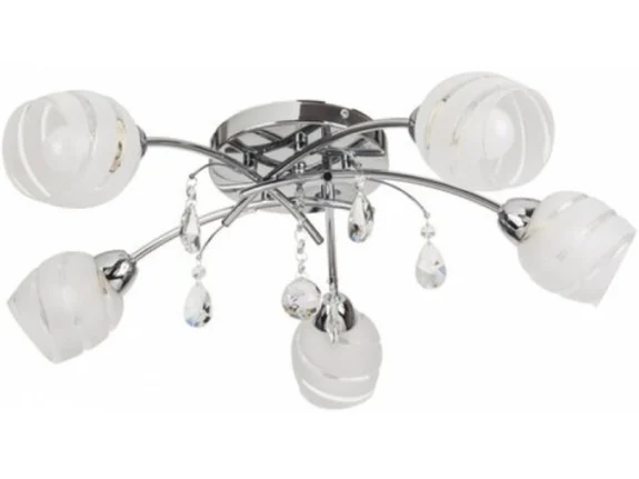 Rabalux Plafonjera Melissa E14 5x MAX 60W hrom (2622)