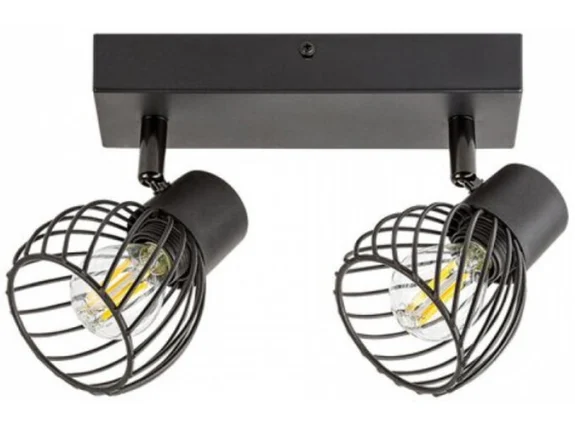 Rabalux Spot rasveta Aberama E14 2X MAX 10W crna (73002)
