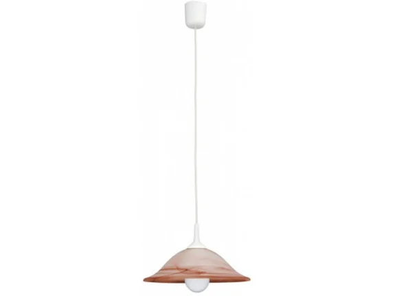 Rabalux Visilica Alabastro E27 1x MAX 60W alabaster - duvan braon (3955)